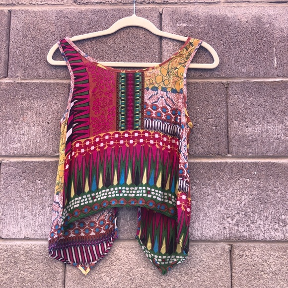 Patrons of Peace | Tops | Patrons Of Peace Top Abstract Paisley Tank ...